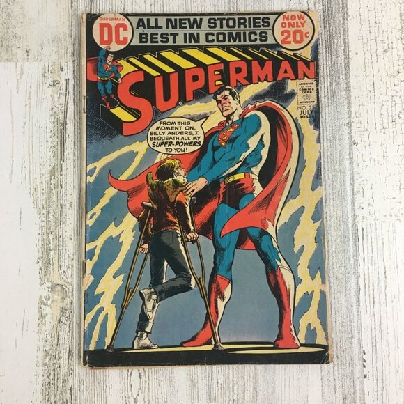 DC Comics | Accents | Superman 254 972 Dc Bronze Age Neal Adams Cover ...